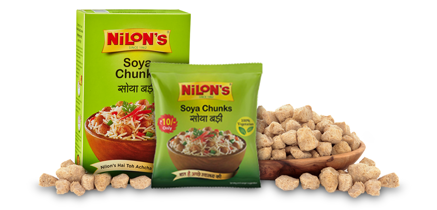 Season Your Salad With Soya Chunks From Nilon s Shop Online